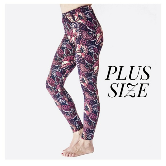 Pants & Jumpsuits | Plus Size Leggings Osfm Nwt | Poshmark